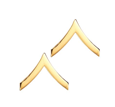 U S Army E2 Private Sta Brite® Pin On Rank Sta Brite Insignia Inc