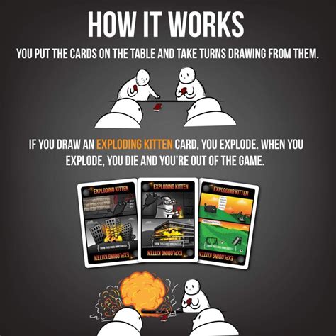 Exploding Kittens NSFW Deck Board Game Supply