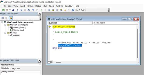 Edit A Basic Macro In Excel How To Excel Effects