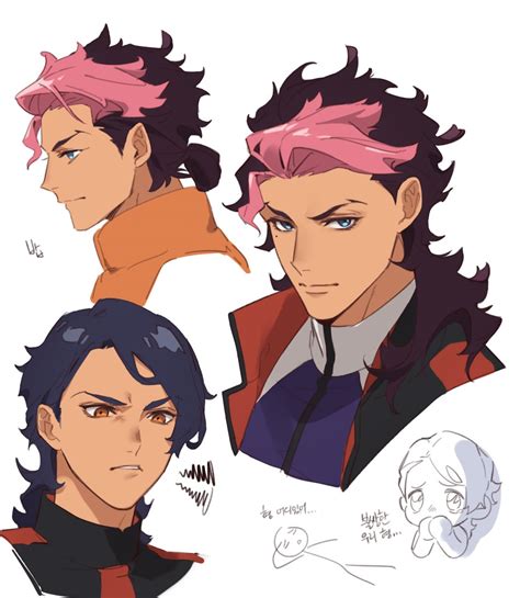 Guel Jeturk And Lauda Neill Gundam And 1 More Drawn By Nokhong Y