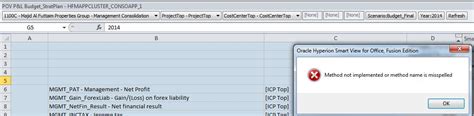 Unable To Select Dimensions Of A Dataform In SmartView Oracle Forums