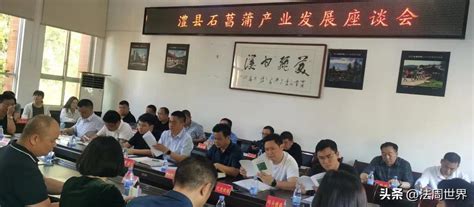 澧县召开石菖蒲产业发展座谈会