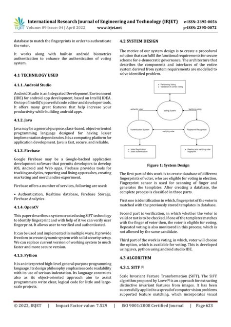Fingerprint Based Voting Pdf