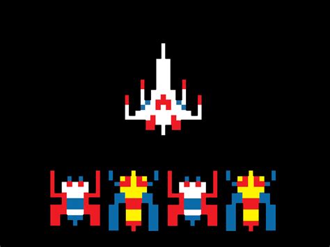 Pixel Galaga
