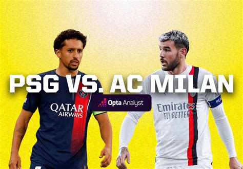 PSG Vs AC Milan Prediction And Preview Opta Analyst
