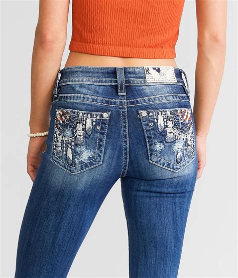 Miss Me Mid Rise Boot Stretch Jean Womens Jeans In 51241 Buckle