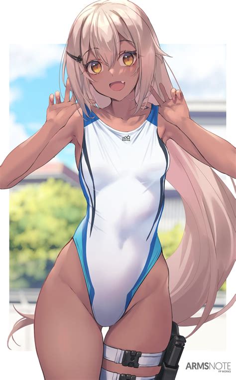 Swimming Club Kouhai Arms Note Drawn By Fukai Ryosuke Danbooru