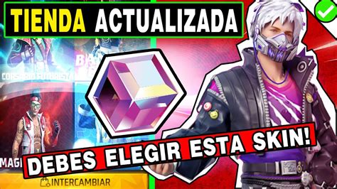 Reclamar Skins De La Tienda Actualizada Del Cubo Magico En Free Fire🤔