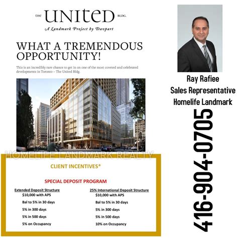 New Luxury Condo Apartment In Toronto Special Deposit Program For Limited Time Please Call Ray