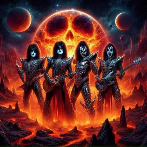 Pin On Kiss Kiss Artwork Gene Simmons Kiss Metal Magazine