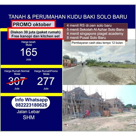 Dijual Tanah Kavling Siap Bangun Luas 66di88 M2 Lokasi Strategis