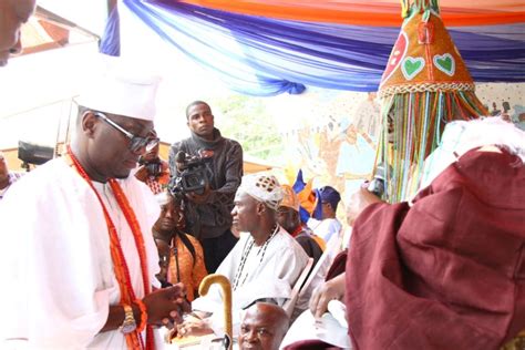 Dayo Bush Alebiosu Honoured With Otunba Title In Festive Ceremony In Ijebuland Ogun State