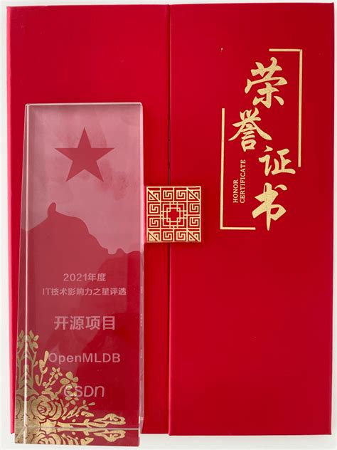 Openmldb 获评 Csdn It 技术影响力之星 “年度开源项目”奖项 Openmldb 生产级特征开发全栈解决方案