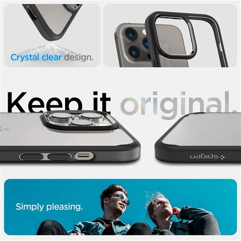 Spigen Ultra Hybrid Back Cover Case For Iphone 14 Pro Max Tpu Poly