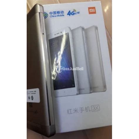 Xiaomi Redmi 3X Ram 2GB Warna Gold Sudah 4G LTE Mulus Istimewa Komplit Murah Di Solo Tribun