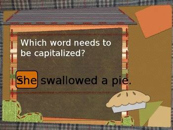 Capitalization PowerPoint By Learning Is Lots Of Fun TPT