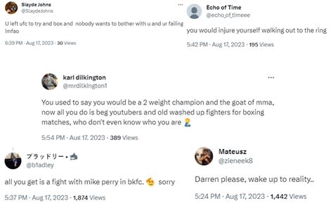 Darren Till Nate Diaz Wake Up To Reality Darren Till Calls Out