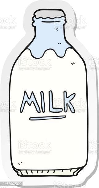 만화 우유 병의 스티커 귀여운에 대한 스톡 벡터 아트 및 기타 이미지 귀여운 기이함 낙서 드로잉 Istock