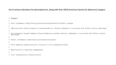 Plasmapheresis Procedure Applicationspptx Pptx
