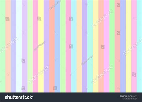 Multi Coloured Vertical Lines Vector Pattern Stock Vector Royalty Free