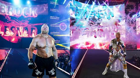 Brock Lesnar To Turn Up At Money In The Bank Hunting Cody Rhodes