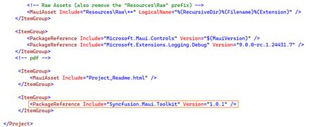Install Syncfusion® Maui Toolkit Nuget Packages Syncfusion®