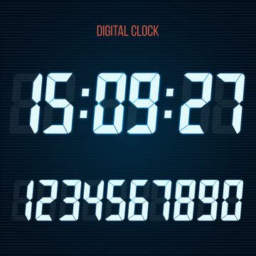 Digital Clock Font Images Browse 8 656 Stock Photos Vectors And Video Adobe Stock