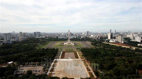 Pada Masa Anies Pohon Di Monas Ditebang Heru Budi Segera Hijaukan Lagi