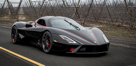 Ranking The Top 10 Fastest Production Cars By Top Speed