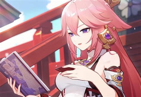‘genshin Impact Reveals Yae Miko Trailer Move Set Release Date