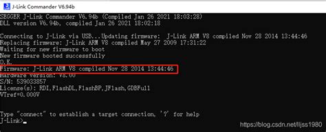 Jlink V8 灯不亮，重刷固件（亲测可用）jlink At91sam7s64 Csdn博客