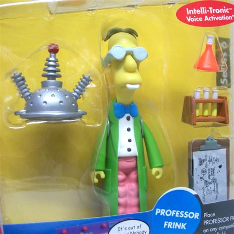 Professor Frink Simpsons Wos Series 6 World Of Springfield New Figure Scientist Playmates 2001
