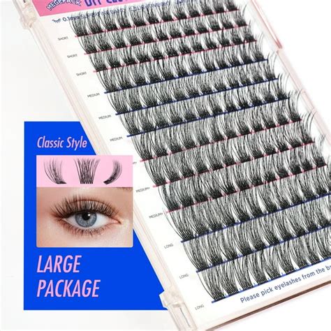 Bepholan Professional False Eyelashes 144pcs Individual Lashes
