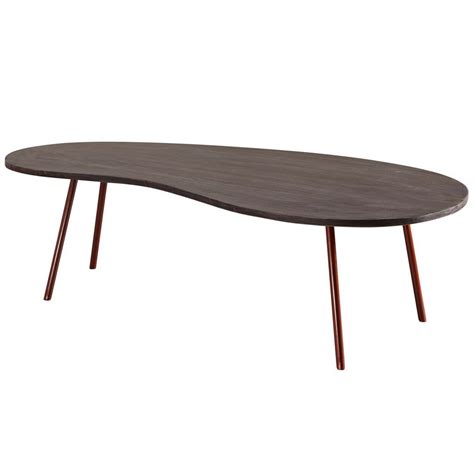 Furnicato Couchtisch Design Jai 122x345x63 Cm Akazie Mit Metallbeinen