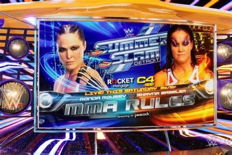 Ronda Rousey Vs Shayna Baszler To Be Contested Under Mma Rules At Wwe