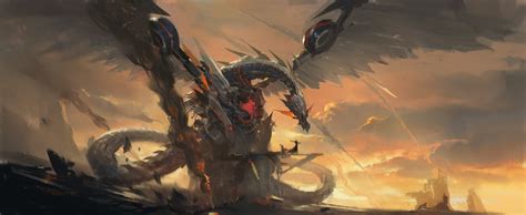 Download Dragon Anime Yu Gi Oh Hd Wallpaper By 不想当画家的 Leo