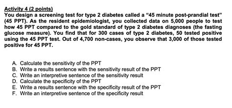 Solved A ﻿calculate The Sensitivity Of The Pptb ﻿write A