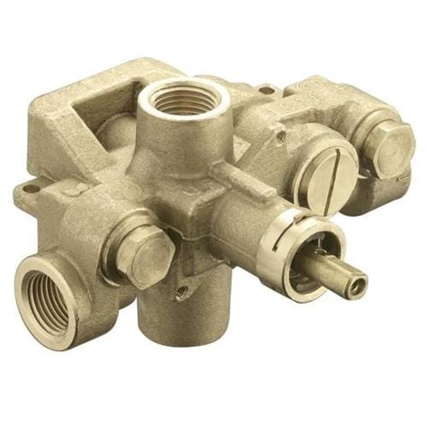 Moen M Pact 12 In Id Iron Pipe Size X 12 In Od Iron Pipe Size Brass