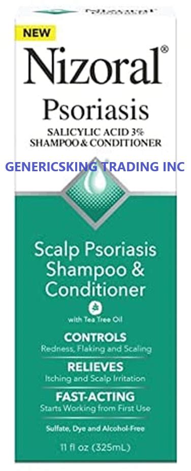Nizoral Psoriasis Shampoo And Conditioner 325ml Genericsking Trading Inc