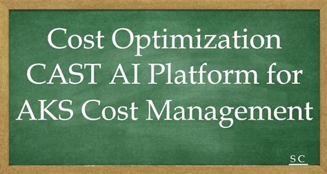 Cost Optimization — Cast Ai Platform For Aks Cost Management By Chaskarshailesh