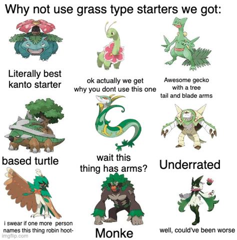 Favorite Grass Type Starter Rmandjtv