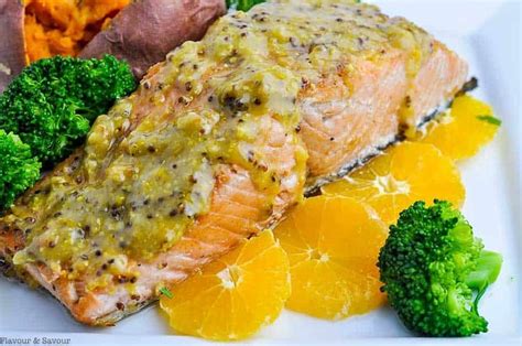 Mandarin Orange Miso Glazed Salmon Flavour And Savour