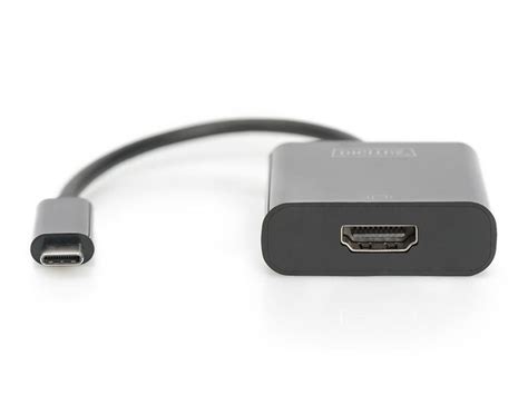 Digitus Usb C Auf Hdmi Adapter Schwarz E Tec Österreichs Nr1