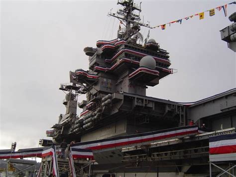 2009 Decommissioning Bremerton Washington Uss Kitty Hawk Cvacv 63