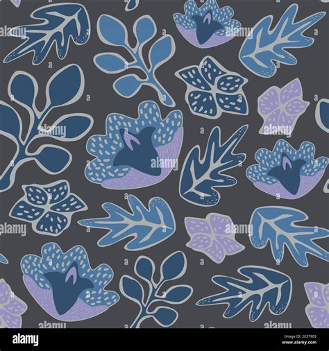 Seamless Botanical Pattern Hi Res Stock Photography And Images Alamy