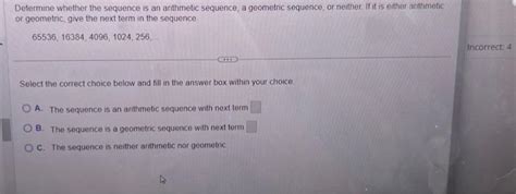 Solved Determine Whether The Sequence Is An Arithmetic Chegg