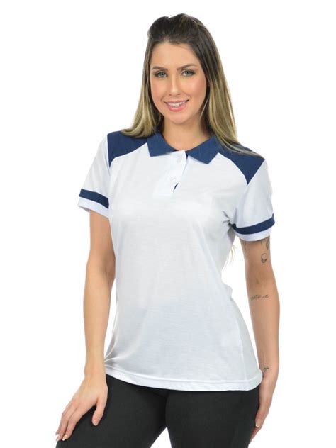 Kit 10 Polos Profissões fem Sua Marca Estampada Na Frente e Costas