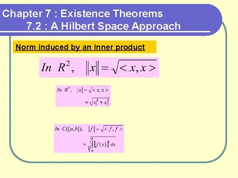 Chapter 7 Existence Theorems 7 2 A Hilbert