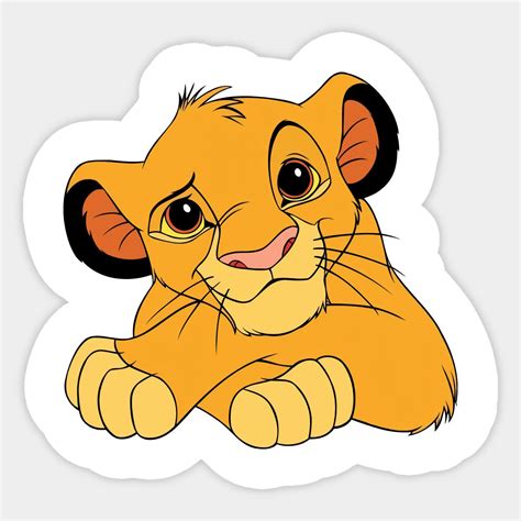 Simba By Cotdcatyd In 2023 Lion King Stickers Simba Lion King Pictures