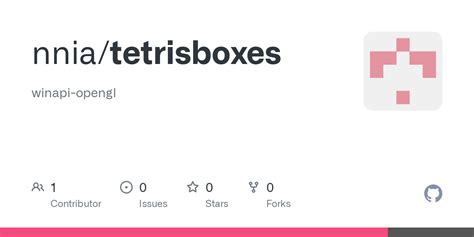 Github Nnia Tetrisboxes Winapi Opengl